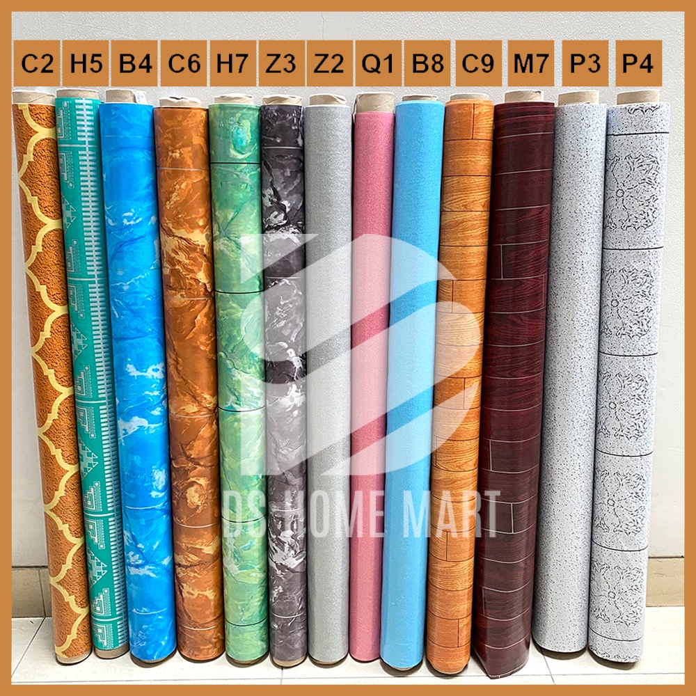 Jual KOLEKSI 3: Karpet Lantai Alas Meja Plastik Vinyl Premium Tikar PER ...