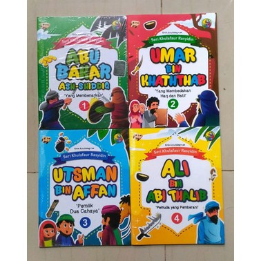 Jual Buku Anak Seri Khulafaur Rasyidin Abu Bakar Umar Bin Khattab