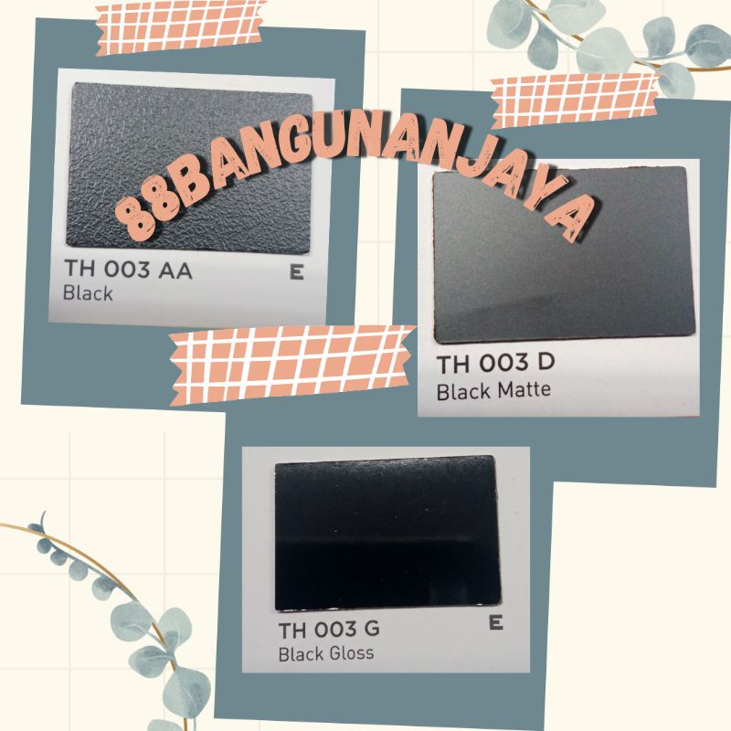 Jual TACO HPL TH 003 WARNA HITAM - BLACK | Shopee Indonesia