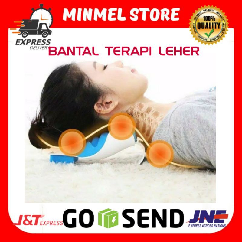 Jual BANTAL RELAKSASI LEHER PUNGGUNG CERVICAL NECK PAIN RELIEF BANTAL ...