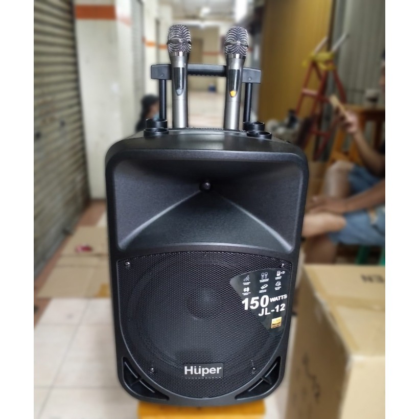 Jual Portable Meeting Speaker HUPER 12 Inch JL-12 Original Bluetooth SNI | Shopee Indonesia