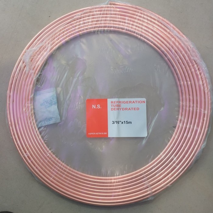 Jual pipa tembaga ac kulkas ukuran 3/16 Roll | Shopee Indonesia