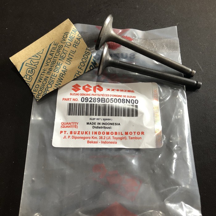 Jual ORI : Klep Set Payung Klep Suzuki Old Smash New Shogun 110 125 In Ex 1 Set (Aneka-1738 ...