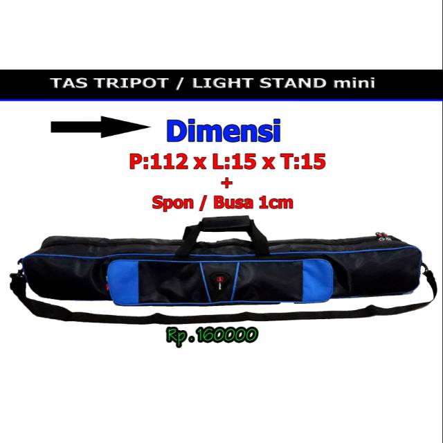 Jual Tas tripot / light stand mini 112x15x15 + Spon | Shopee Indonesia