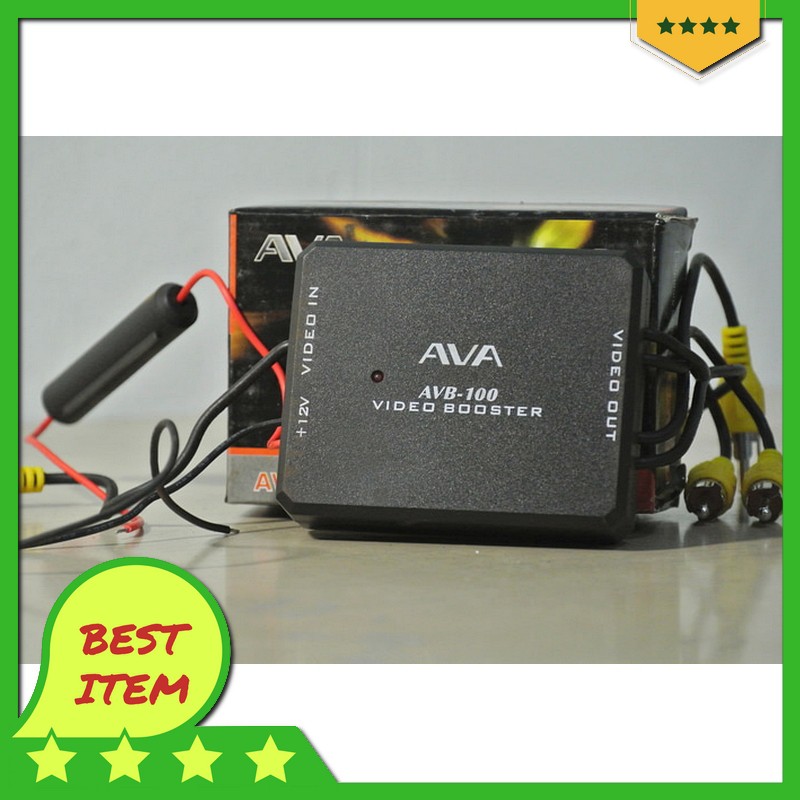 Jual amplifier video booster mobil ava avb 100 variasi audio mobil ...