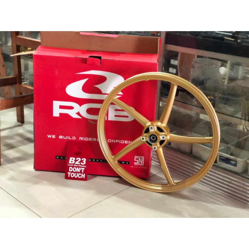 Jual velg rcb depan ring 17 drag universal racingboy racing boy gold ...