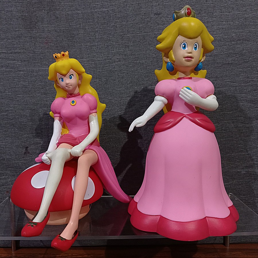 Jual Figure Super Mario Bros Princess Peach 32 cm | Shopee Indonesia