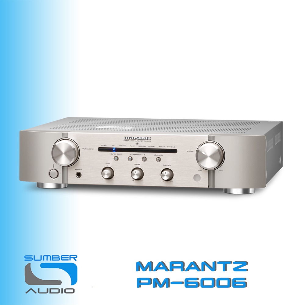 Jual MARANTZ PM 6006 Integrated Amplifier Hi-Res Audio PM6006 - Silver ...