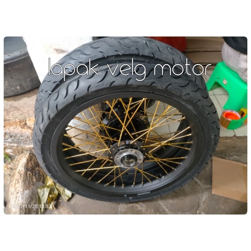 Jual velg rx King ring 18 uk 160/185 tromol ori plus ban fdr | Shopee ...
