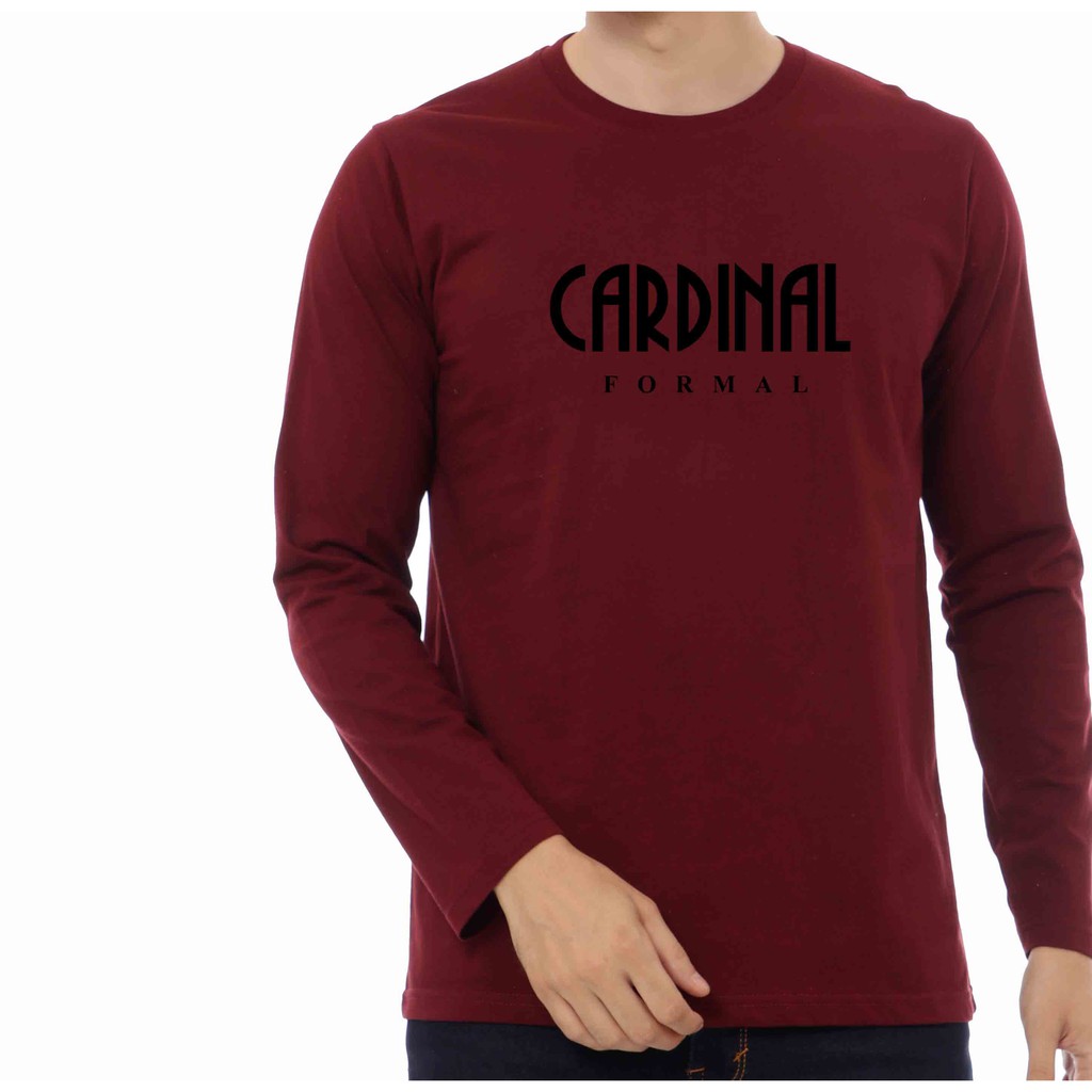 Jual Baju kaos lengan panjang Cardinal Formal terbaru kaos terlaris ...