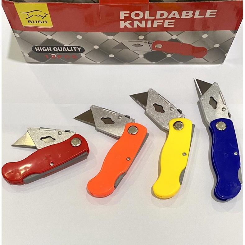 Jual RUSH LIPAT Pisau lipat rush Foldable knife multi function ...