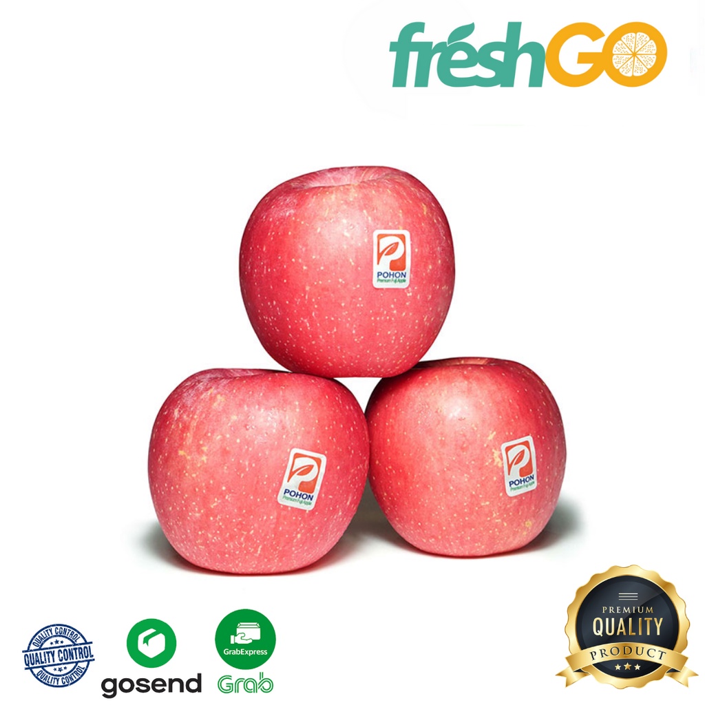 Jual Freshgo.id Apel Fuji Super Premium Blush / 500 gr | Shopee Indonesia
