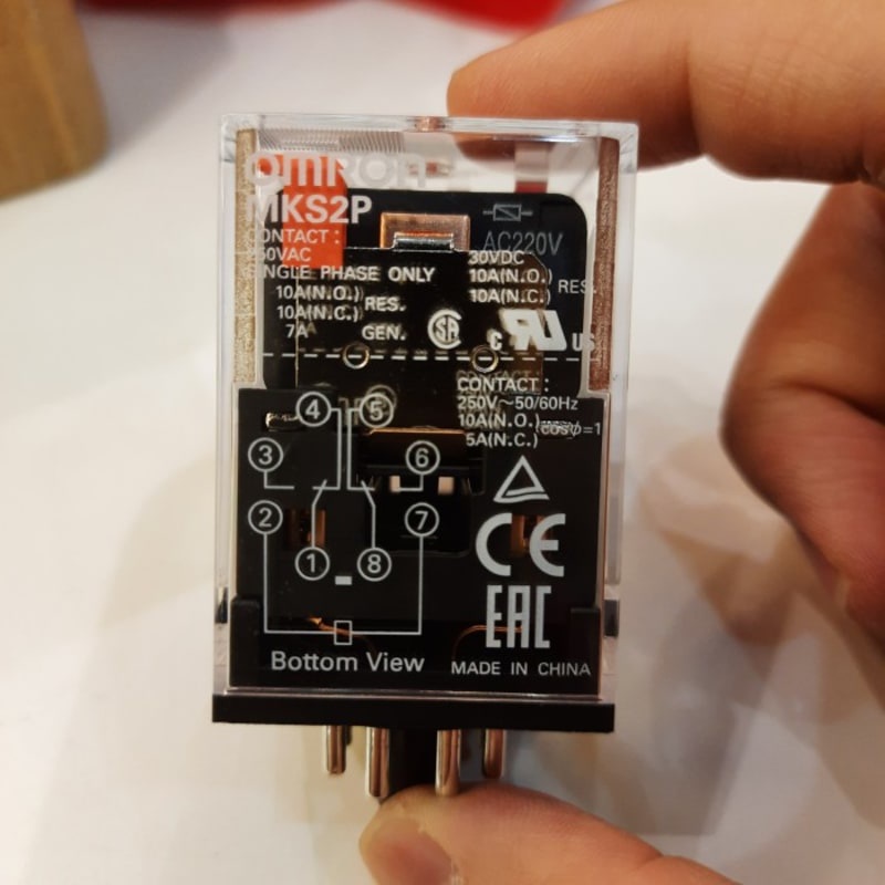 Jual Original Relay Omron MK2P-I 220V 8PIN | Shopee Indonesia