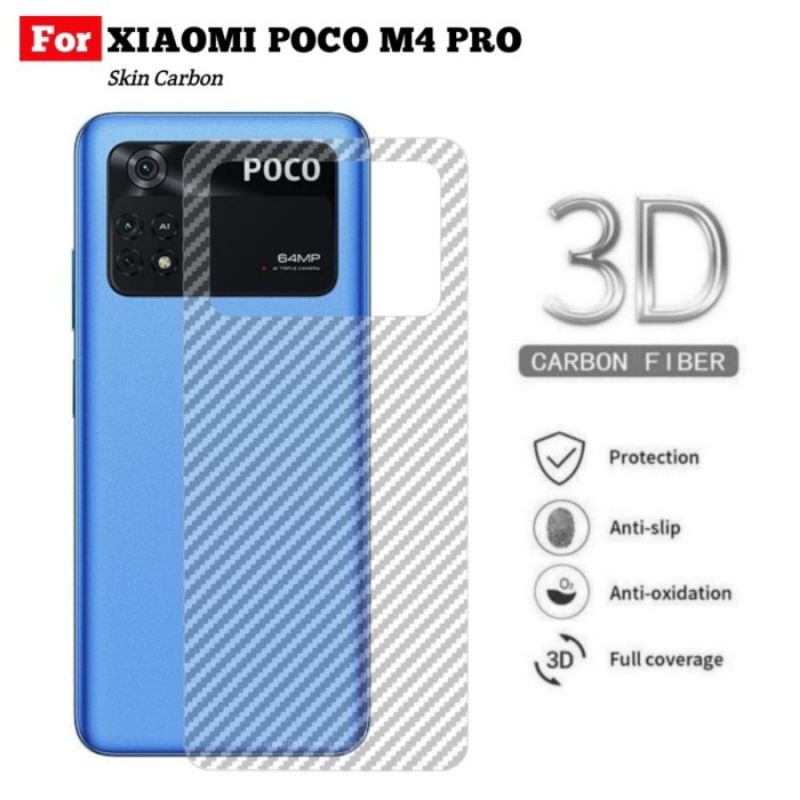 Jual GARSKIN REDMI POCO M4 PRO 4G M5S ANTI GORES BELAKANG ANTI JAMUR ...