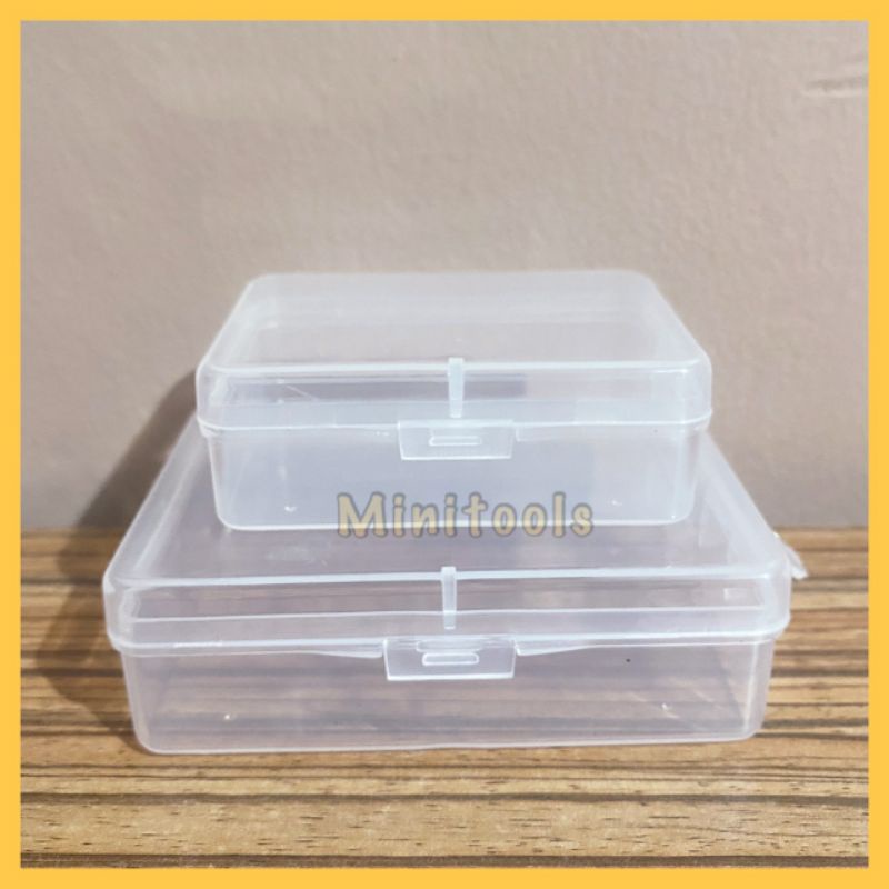 Jual Kotak Plastik Kecil Mini Serbaguna / Kotak Penyimpanan Perhiasan ...