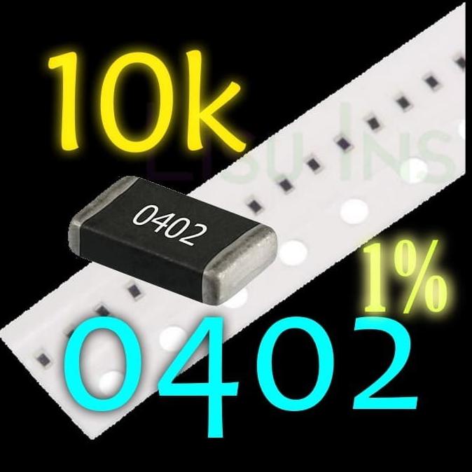 Jual SMD 10K Resistor 0402 1% SMT 10K Ohm lisuin90 Ayo Beli | Shopee ...