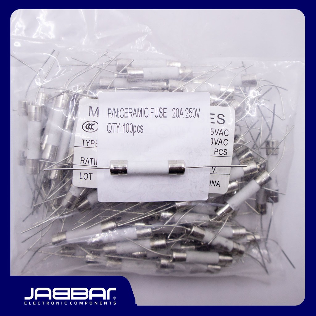 Jual CERAMIC FUSE 20A 250V | Shopee Indonesia