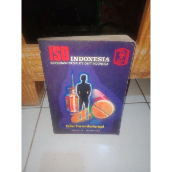 Jual BUKU ASLI ISO INDONESIA INFORMASI SPESIALITE OBAT INDONESIA EDISI ...