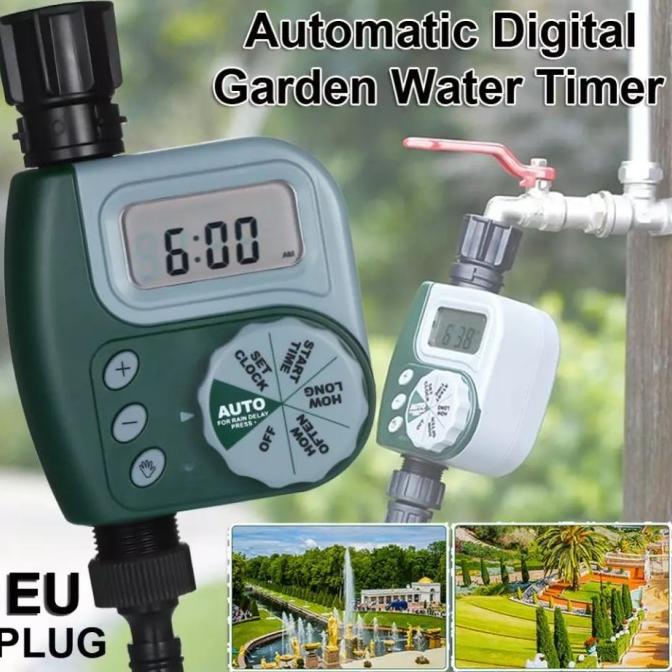 Jual Alat Penyiram Tanaman Otomatis Taman Rumput /Digital Timer Tanaman ...