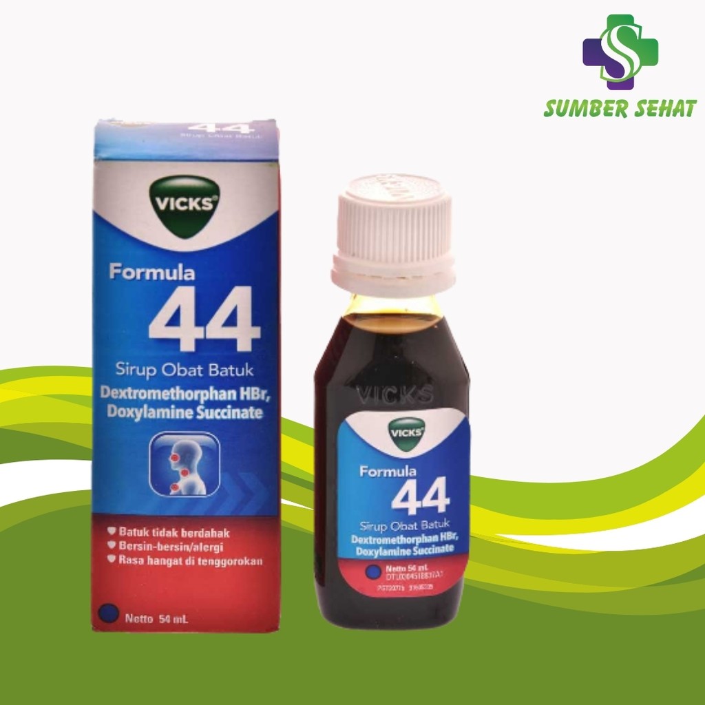 Jual VICKS FORMULA 44 DEWASA 54 ML | Shopee Indonesia