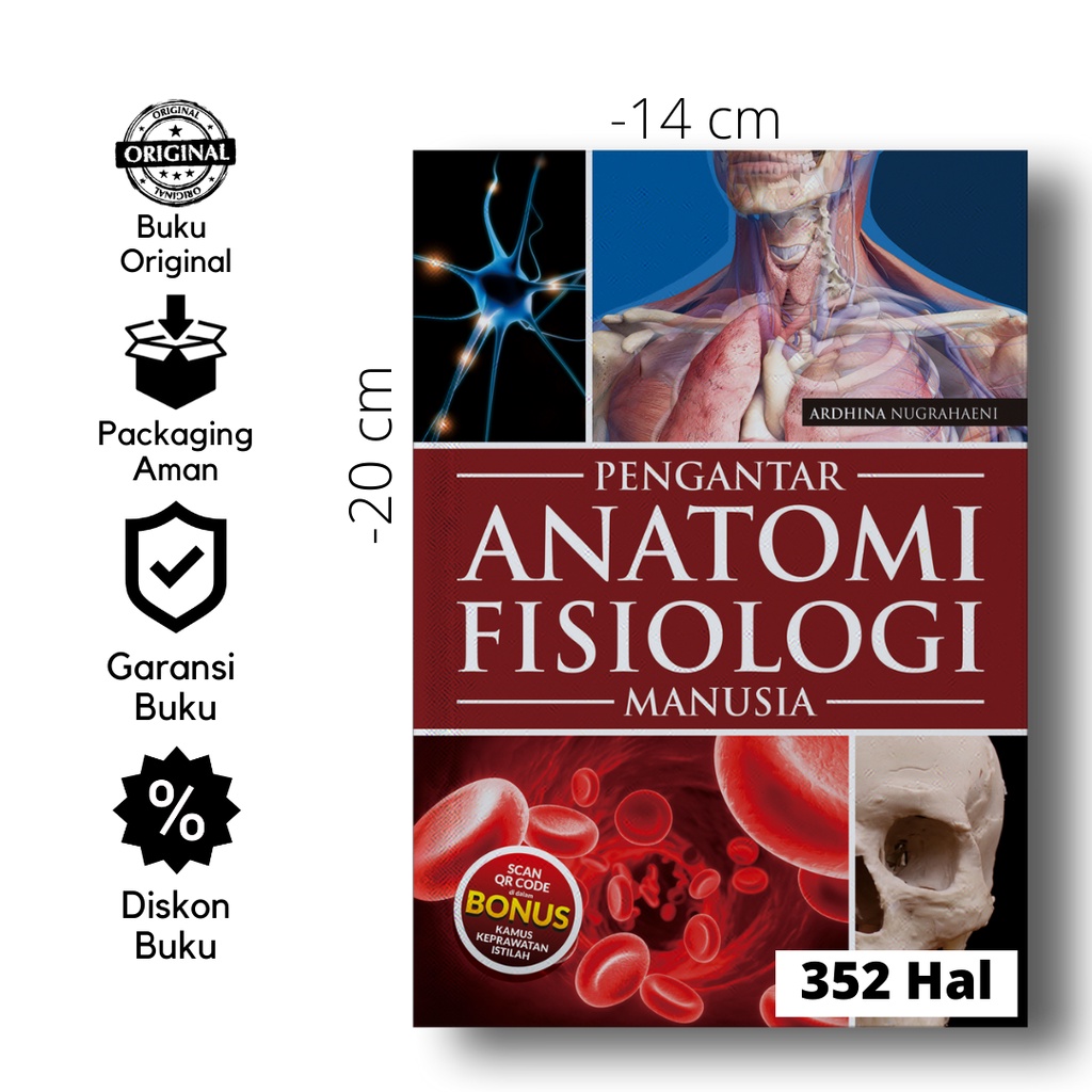 Jual PENGANTAR ANATOMI FISIOLOGI MANUSIA | Shopee Indonesia