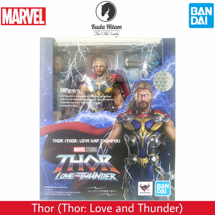Jual Bandai SHF Thor (Thor Love and Thunder) SHFiguarts Marvel | Shopee ...