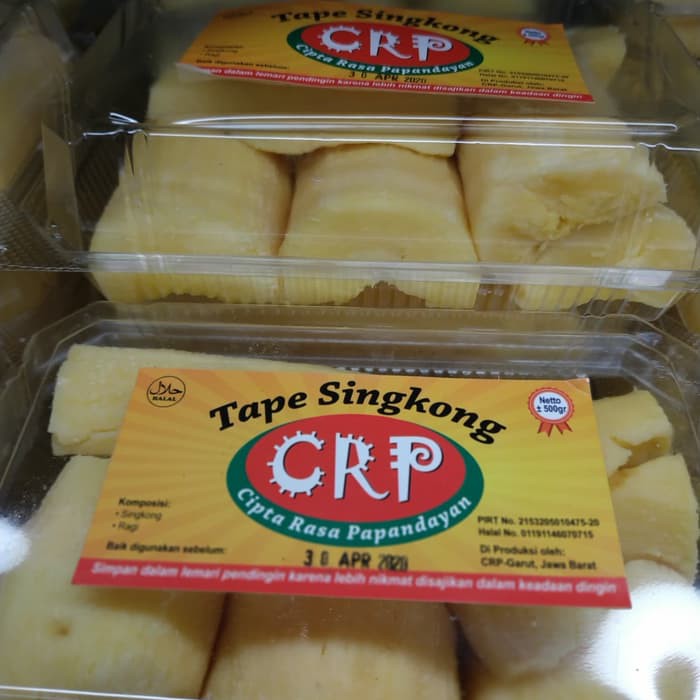 Jual CRP Tape singkong Mentega 500gr. | Shopee Indonesia