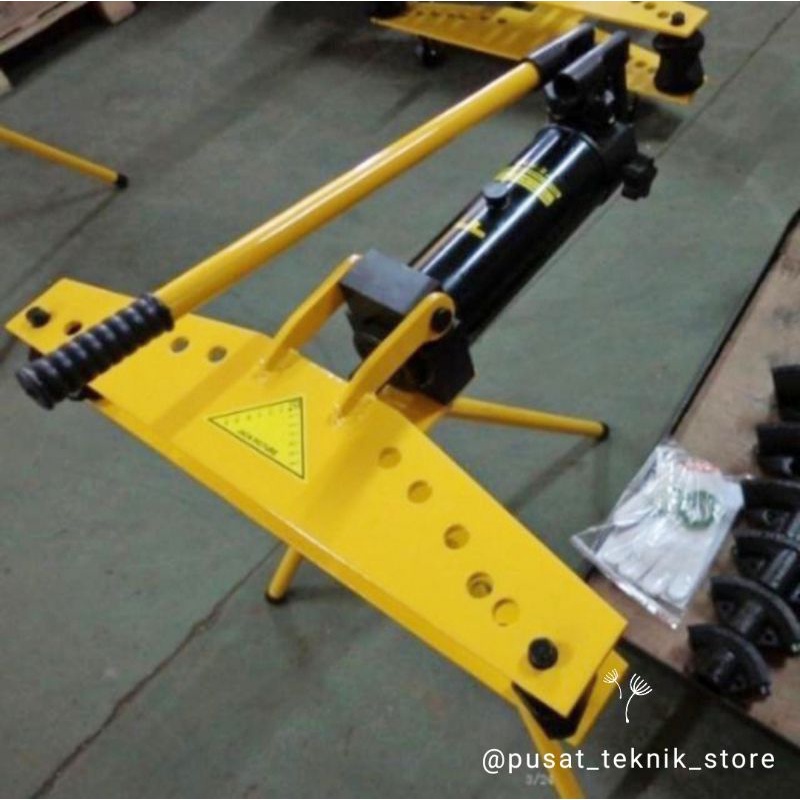 Jual Mesin Bending Hydroulic Pipa Size 1 2 3 Alat Tekuk Pipa Besi