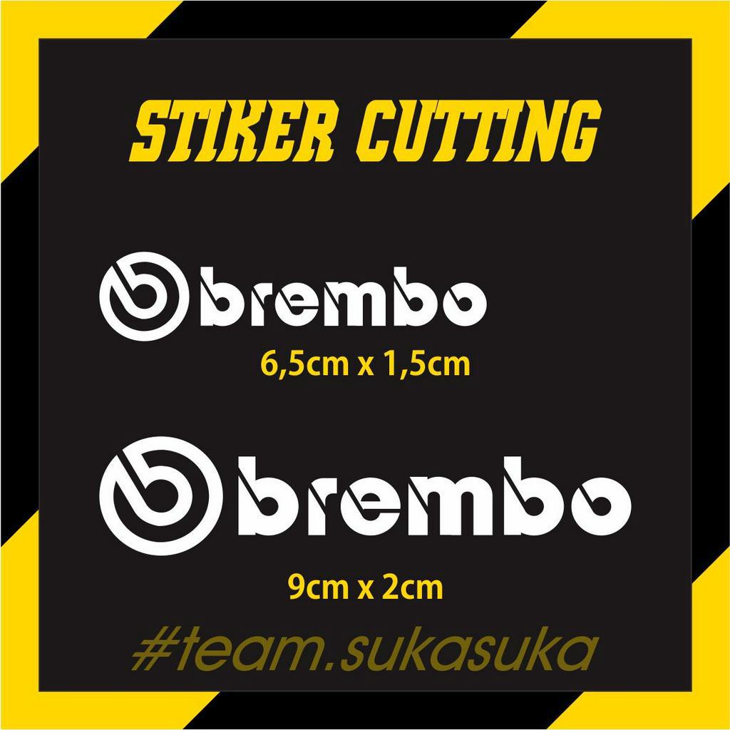 Jual Stiker Logo Brembo - Cutting Sticker | Shopee Indonesia