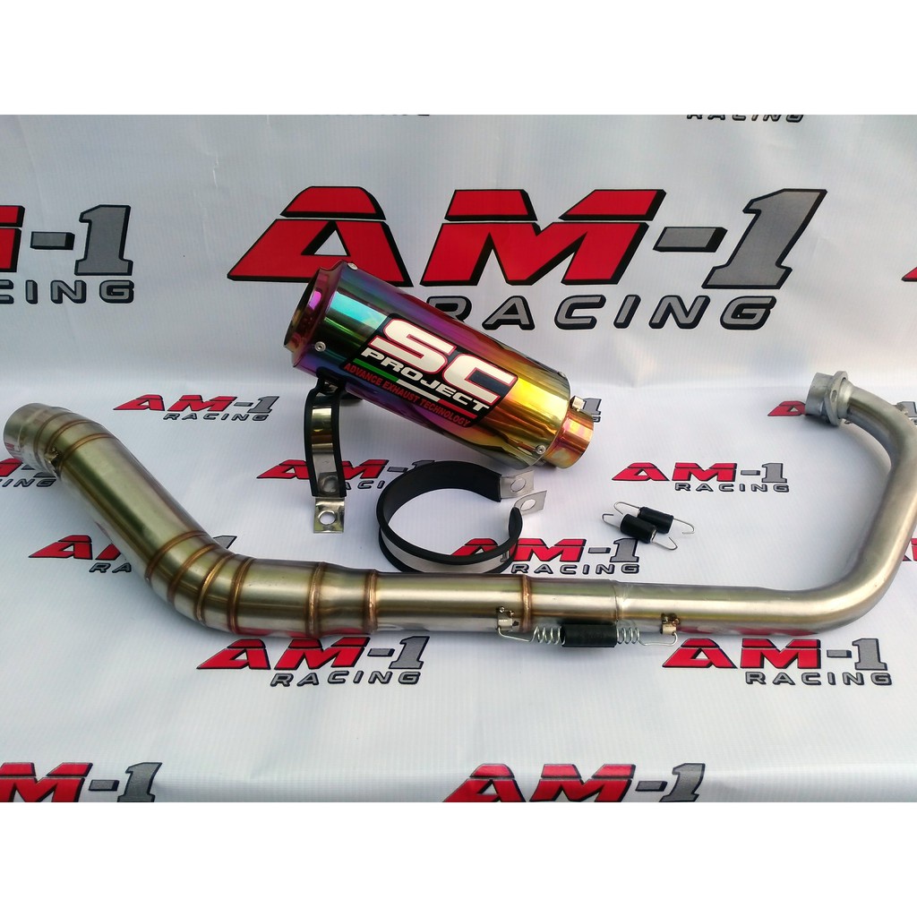 Jual Kenalpot Knalpot Racing Sc Project Pelangi All New YZF R15 VVA ...