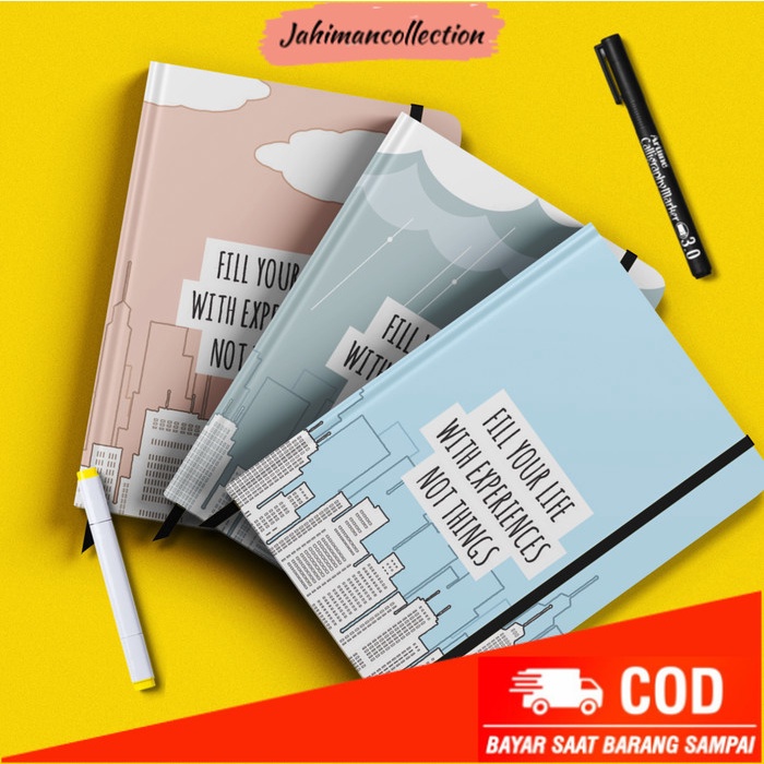Jual BISA COD Notebook Custom A5 | Buku Catatan Sekolah Kuliah Unik ...