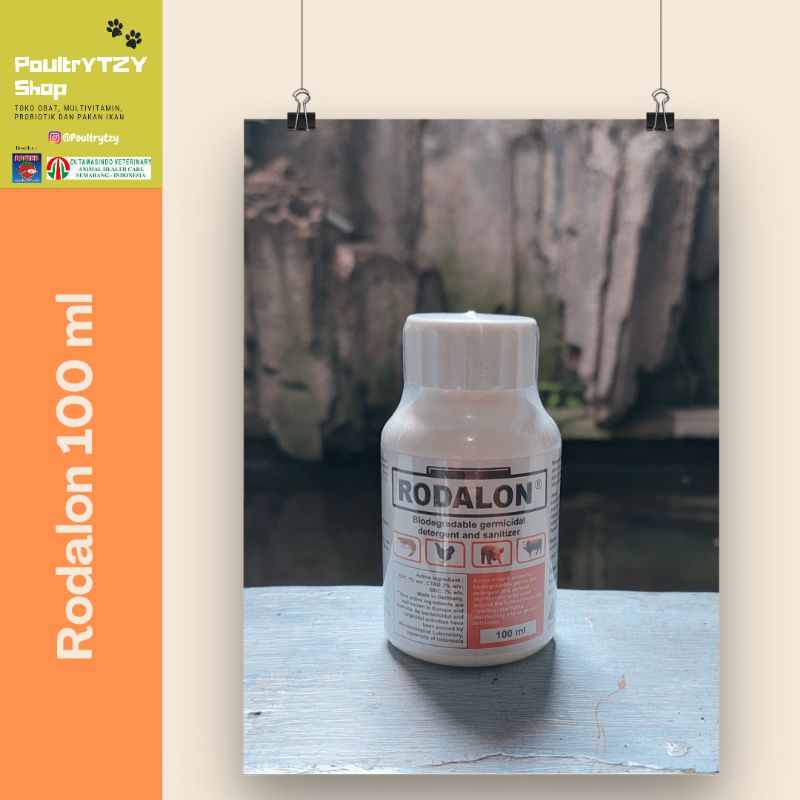 Jual RODALON ANTISEPTIC-DISINFECTANT DETERGENT UNTUK HEWAN IKAN UDANG ...