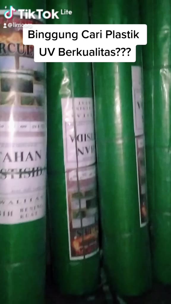 Jual PLASTIK UV 14% HERCULES PLASTIK UV 6% HERCULES 3X100M 200MICRON | Shopee Indonesia