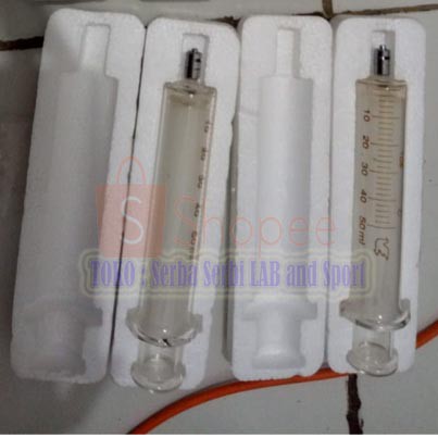 Jual Syringe Spuit Metal Glass 50cc/ml ( READY STOK ) | Shopee Indonesia