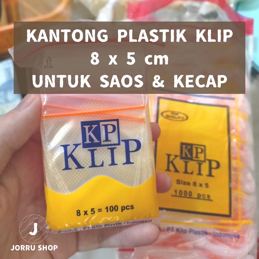 Jual PLASTIK KLIP UKURAN 8 x 5 | KANTONG PLASTIK KLIP ISI 100 LEMBAR ...