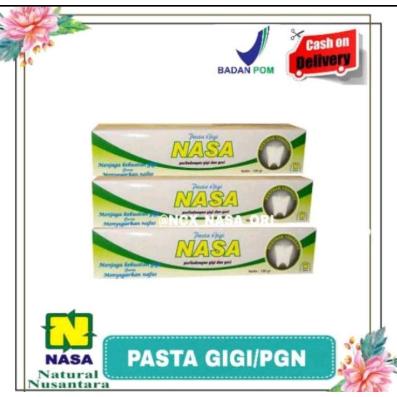 Jual PASTA GIGI NASA ( Perlindungan Gigi dan Gusi) /ODOL NASA PEMUTIH ...