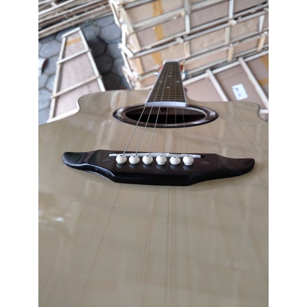 Jual Gitar Akustik Tanam Besi double action | Shopee Indonesia
