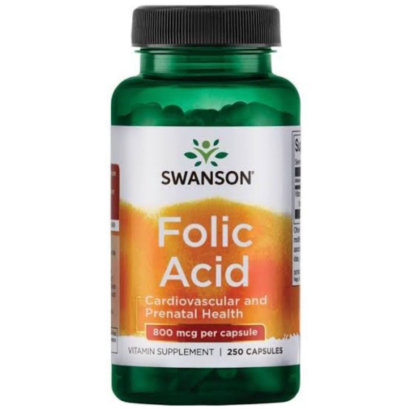 Jual Folid Acid/ Asam folad 800mcg 250 capsules | Shopee Indonesia