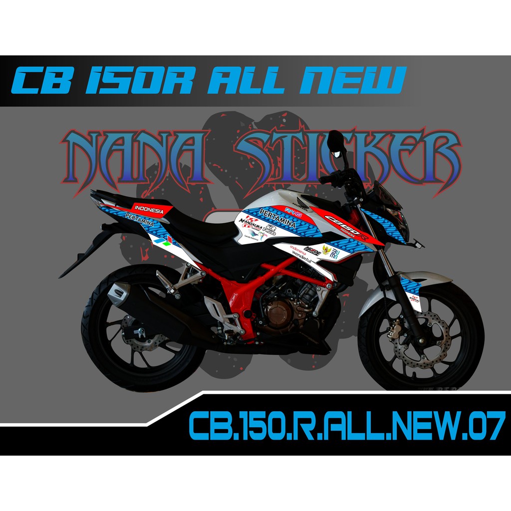 Jual Striping CB 150R ALL NEW PERTAMINA - Stiker CB 150R 2020 List ...