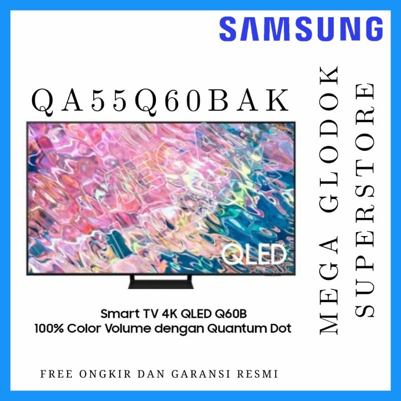 Jual SAMSUNG QLED 55Q60B UHD 4K SMART TV 55 inc QA55Q60BAKXXD | Shopee Indonesia