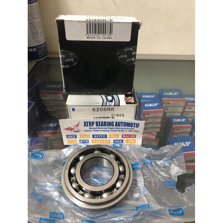 Jual BALL BEARING 6206 NR KOYO JAPAN | Shopee Indonesia