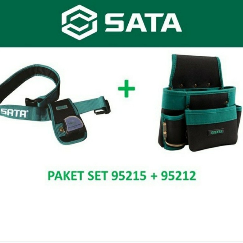 Jual TAS PERKAKAS PAKET SET TOOLS SATA 95215 + 95212 (TOOLS NOT ...