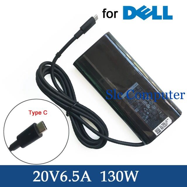 Jual Adapter Dell 130W 20V 6.5A USB Type C Power Charger For DELL ...