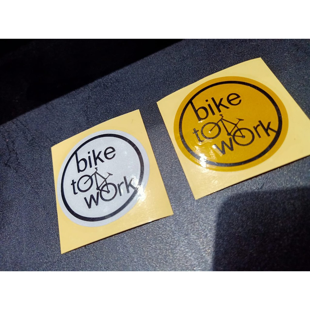 Jual Stiker Sepeda (Bike to Work) | Shopee Indonesia