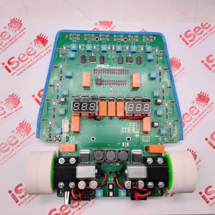 Jual robot line tracer follower R15 with 16 sensor spec lomba blue ...