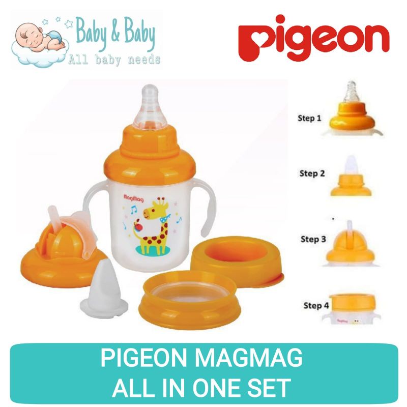 Jual PIGEON MagMag All In One Set Step 1 2 3 4 | Shopee Indonesia