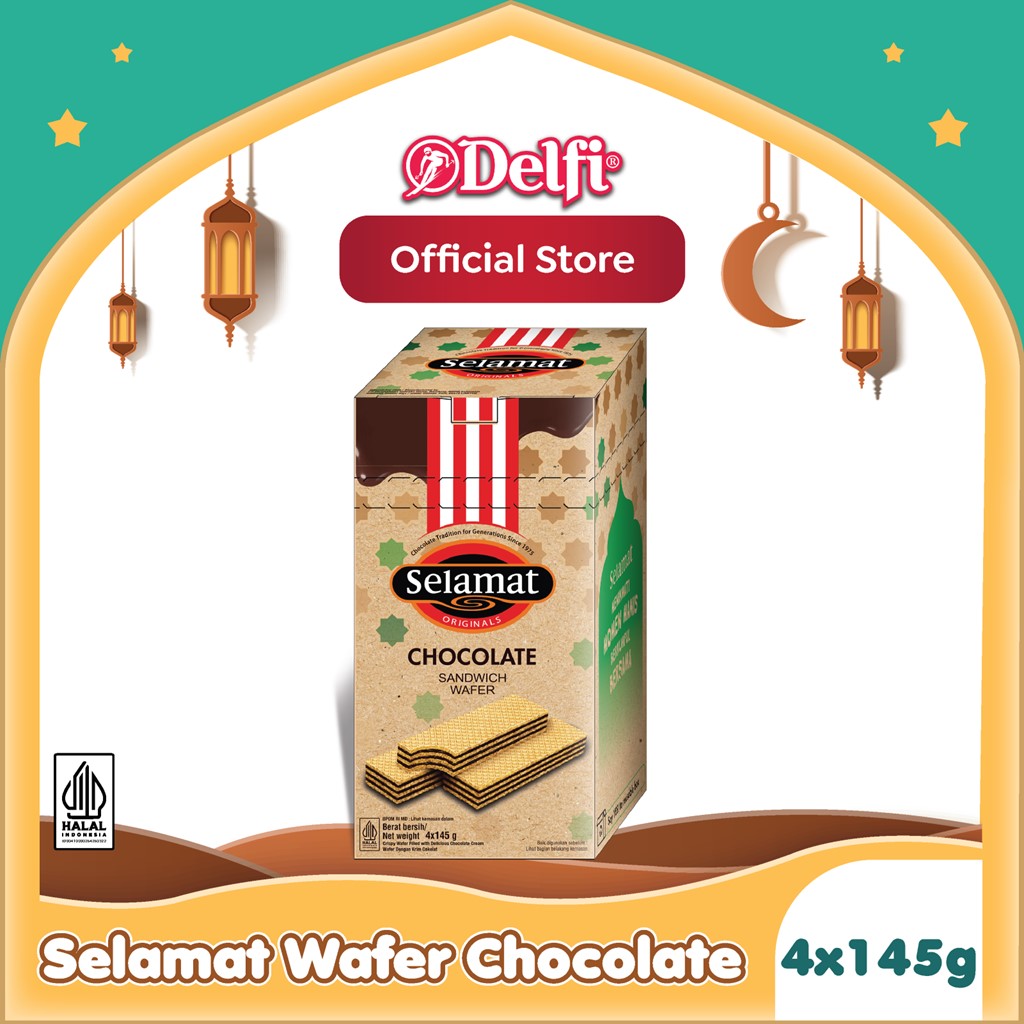 Jual Selamat Wafer Chocolate Gift Pack Lebaran | Shopee Indonesia