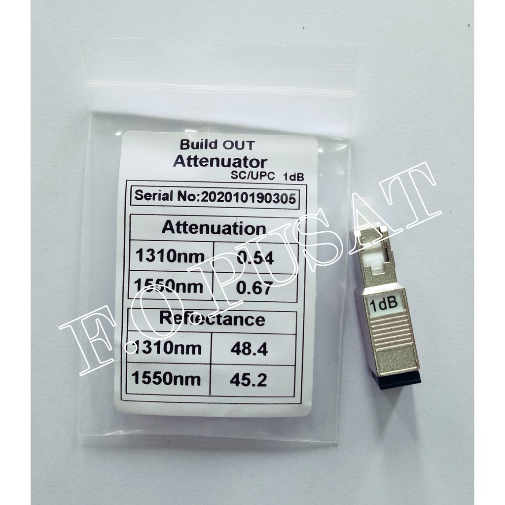 Jual Attenuator SC 3dB FO/FIBER OPTIK - 1dB 2dB 3dB 5dB 6 dB 7dB 10dB 12dB 13dB 15dB FO | Shopee ...