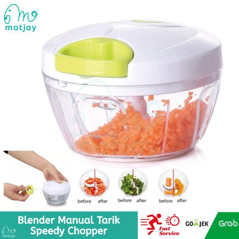 Jual Blender Manual Blender Tarik Speedy Chopper Mixer | Shopee Indonesia