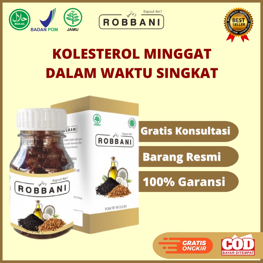 Jual Robbani obat kolesterol darah tinggi hipertensi penurun gula darah ...